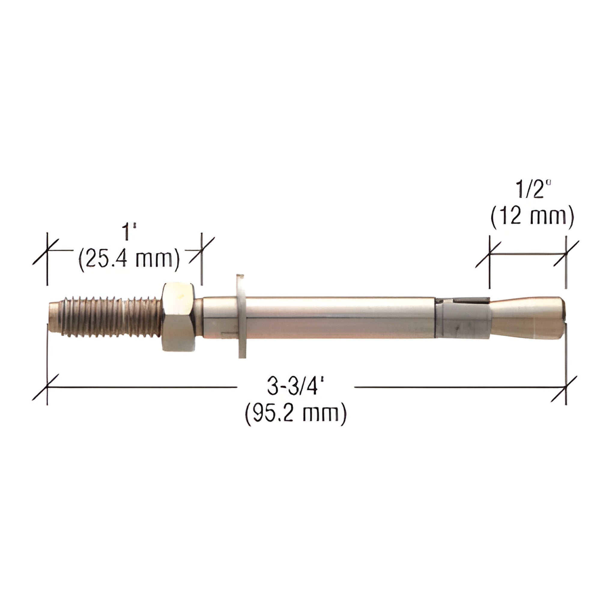 CRL 3/8" Cable Concrete Anchor for Cable Railing & Decks – Canada Wide ...