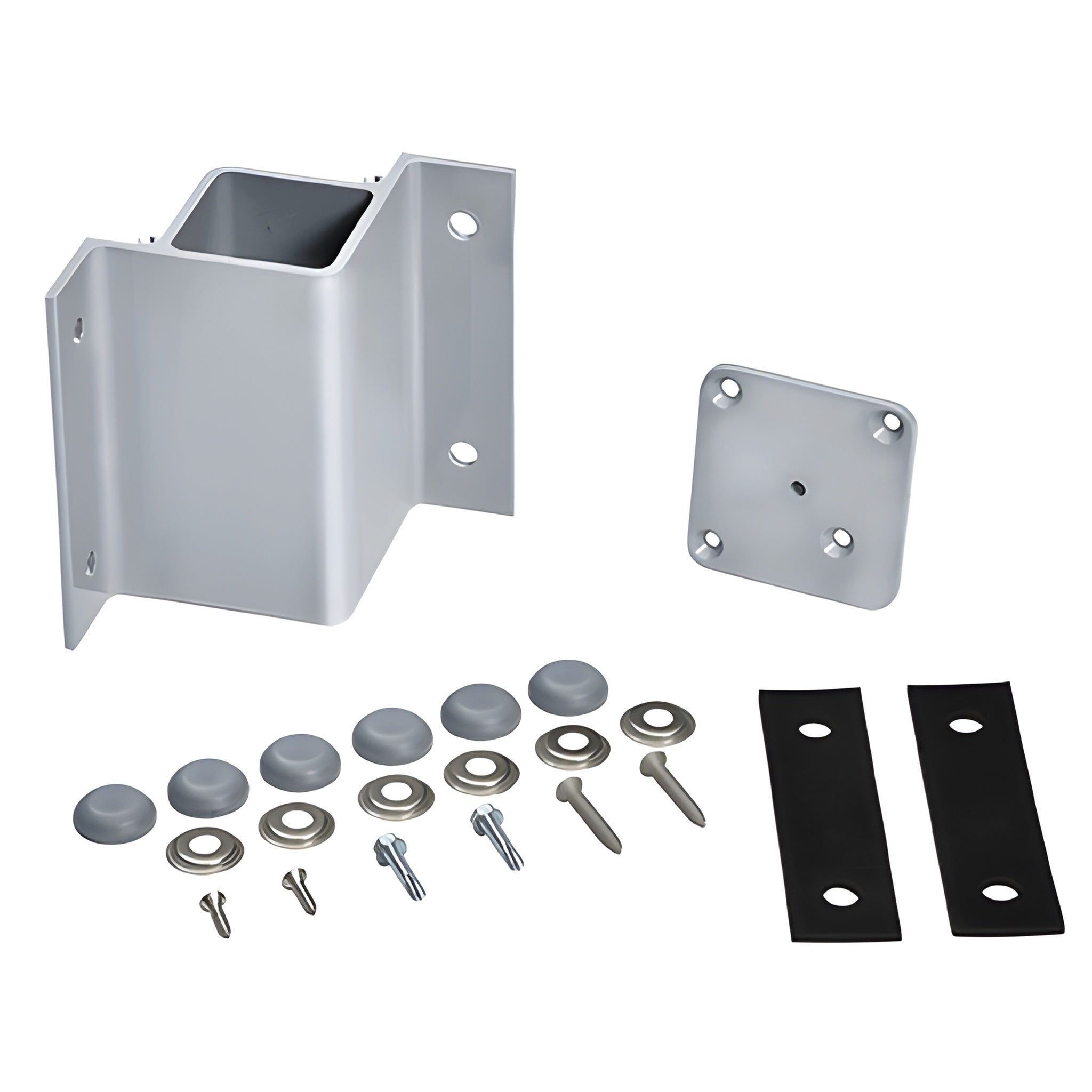 CRL Clear Anodized Aluminum 90° Inside Fascia Mount Bracket – Canada ...